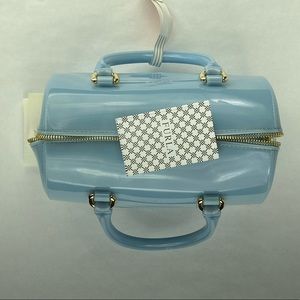 Furla | Bags | Furla Candy Handbag In Baby Blue | Poshmark